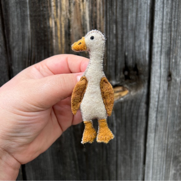 Hand Crafted | Jewelry | Funny Duck Brooch Duck Pin Cute Animal Jewelry ...
